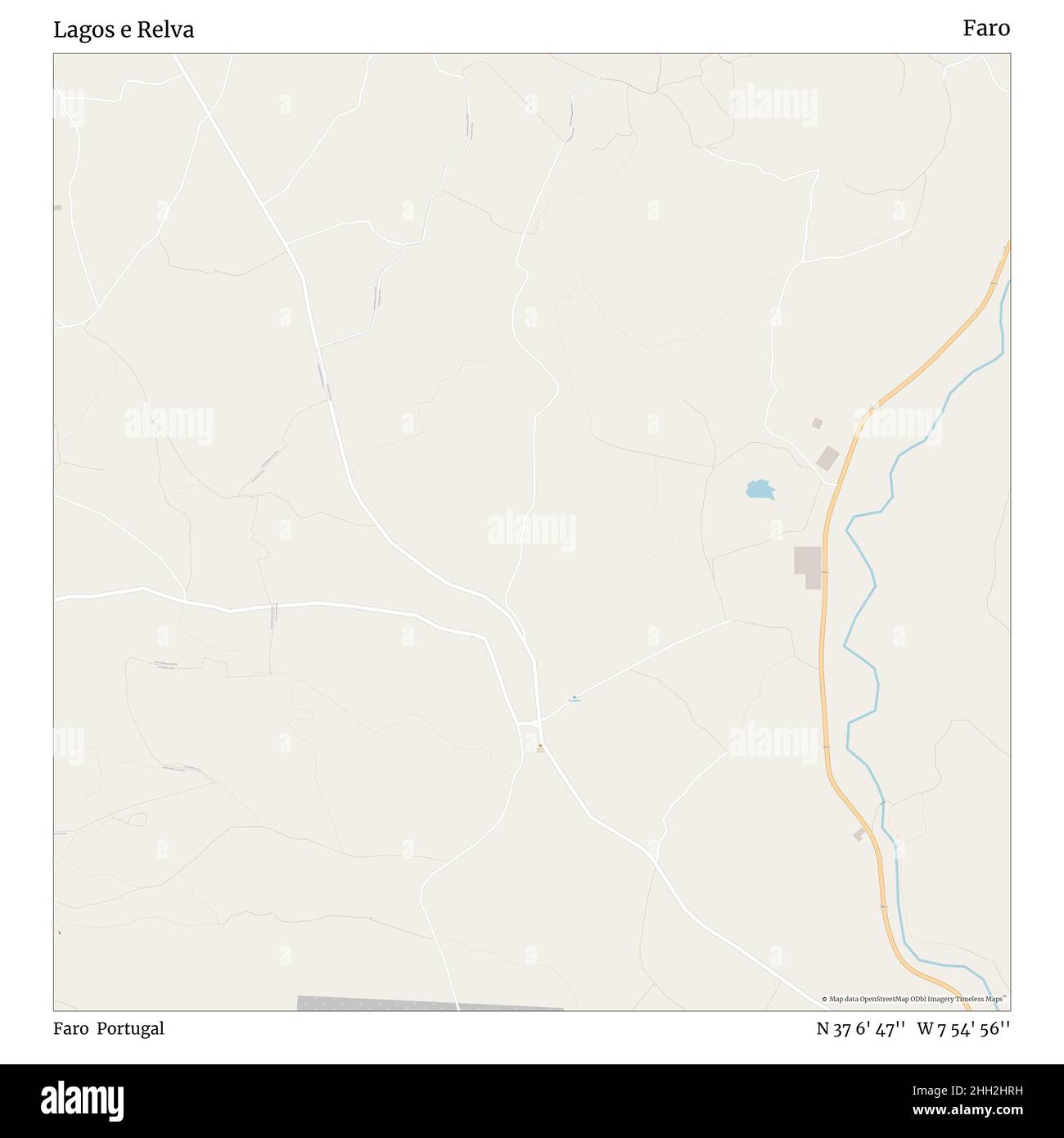 Carte de lagos portugal Banque de photographies et d’images à haute ...