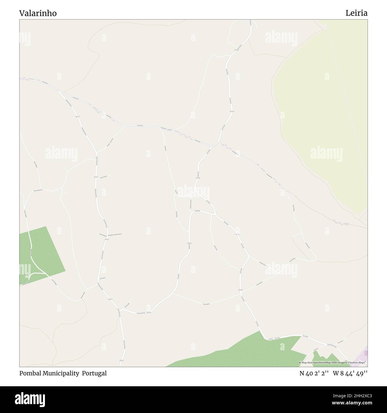 Valarinho, municipalité de Pombal, Portugal, Leiria, N 40 2' 2'', W 8 ...