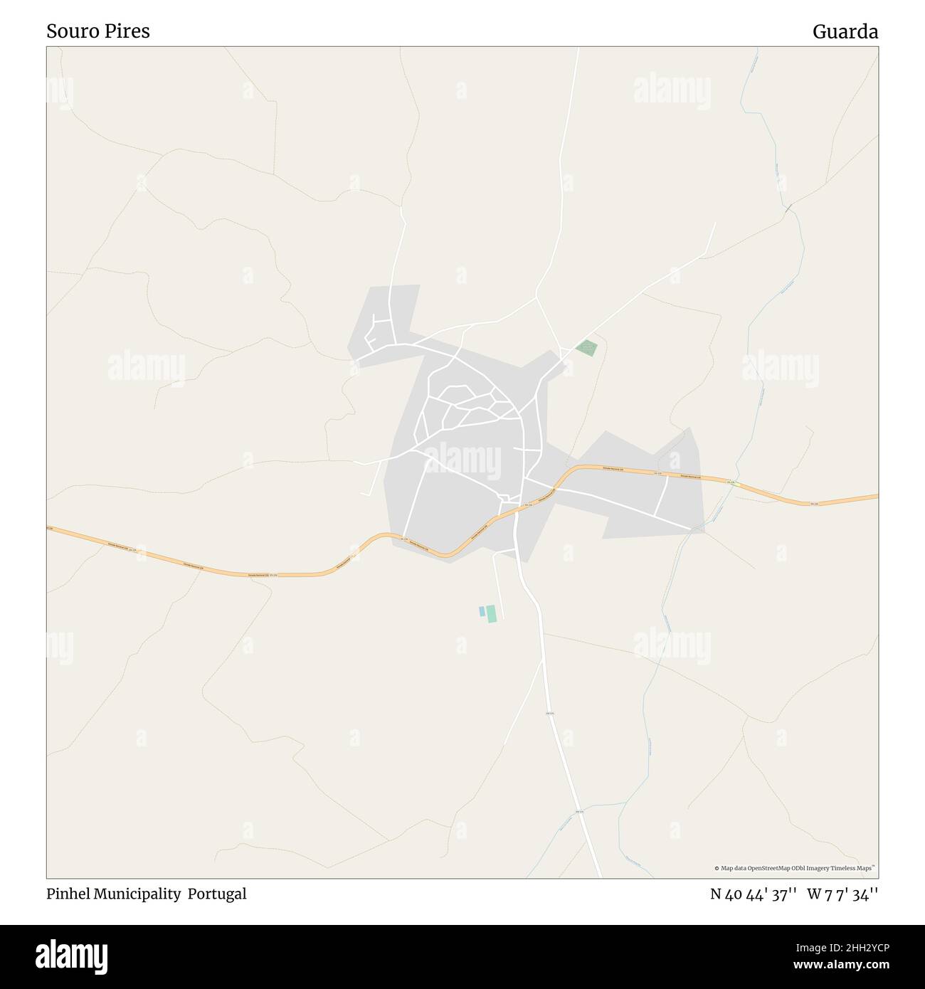 Carte du portugal pinhel Banque de photographies et d’images à haute ...