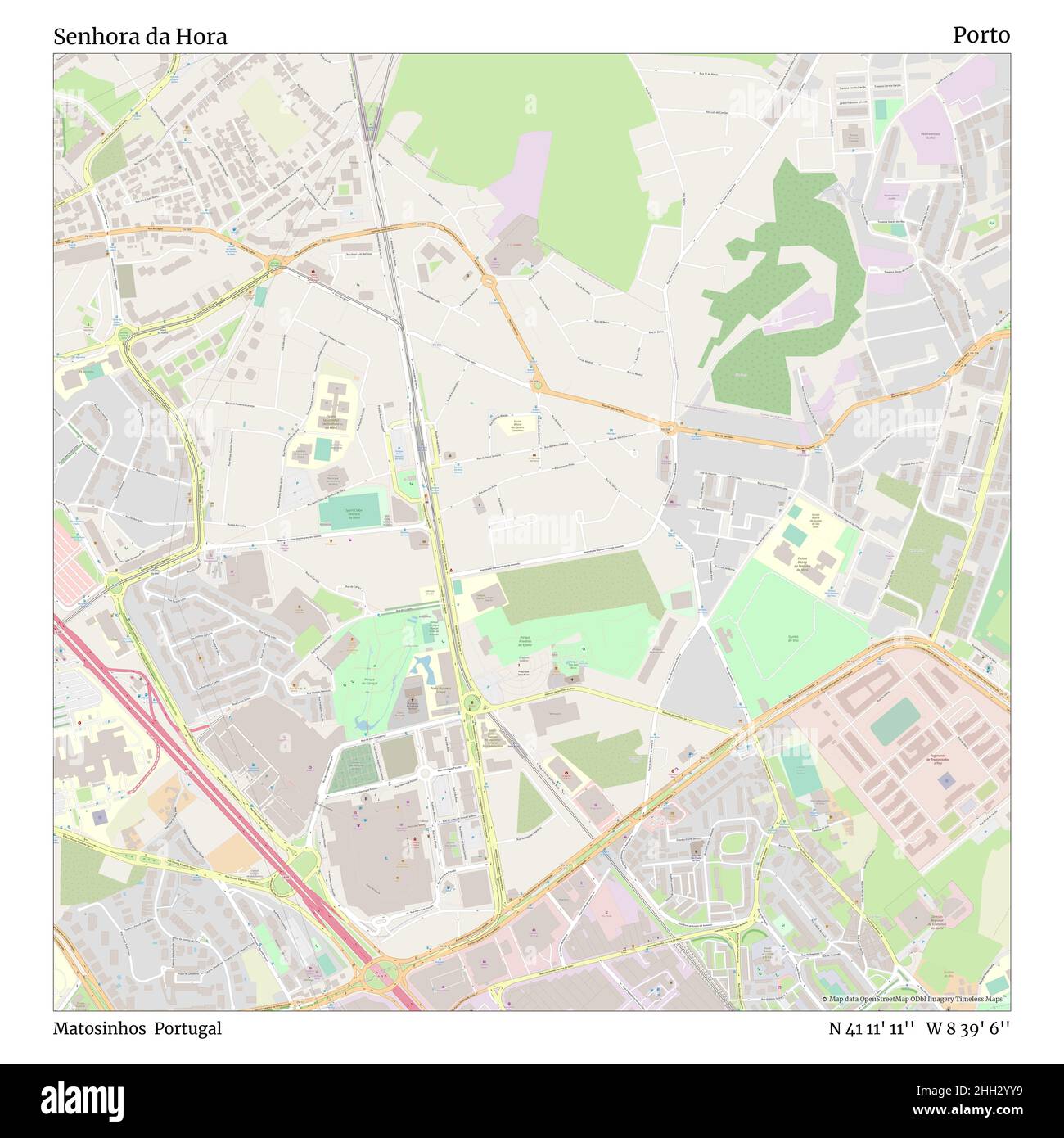 Mappa di matosinhos Banque de photographies et d’images à haute ...