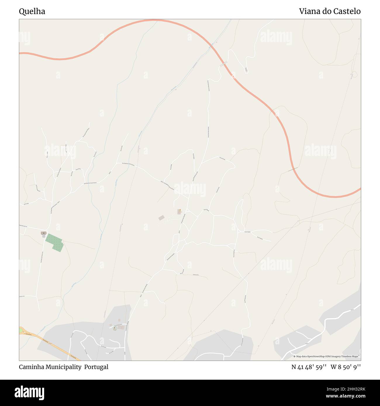 Carte portugal caminha Banque de photographies et d’images à haute ...