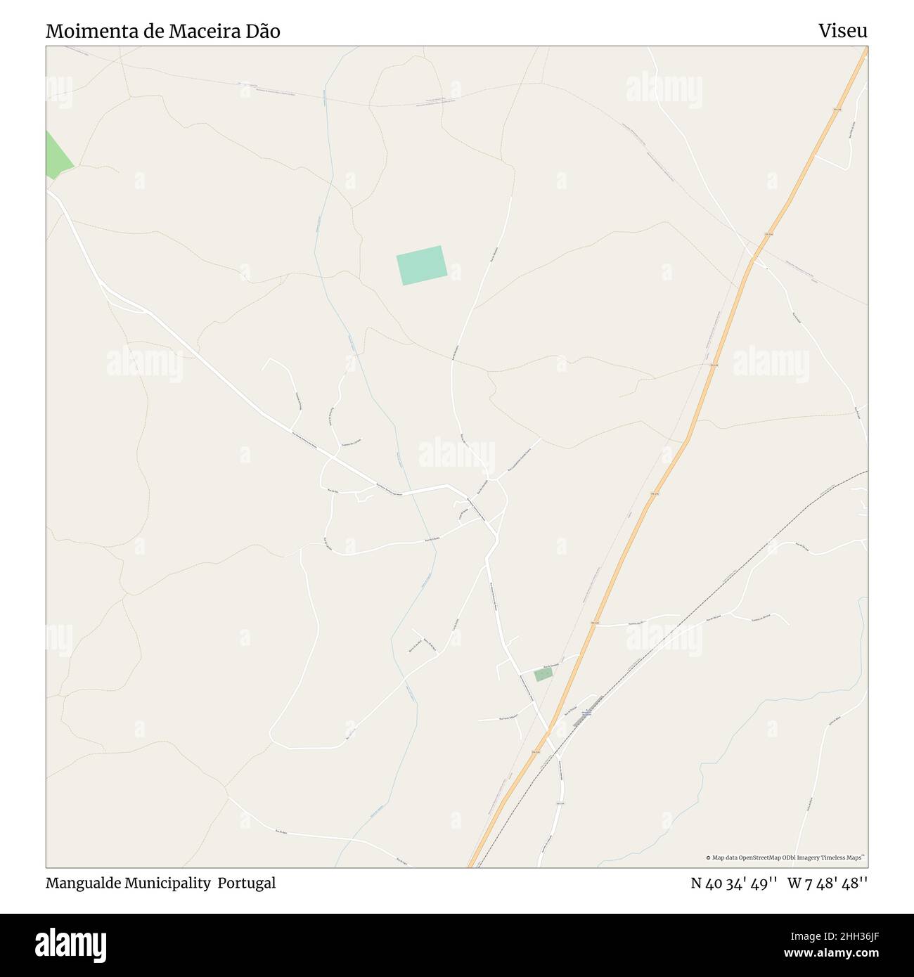 Carte du portugal mangualde Banque de photographies et d’images à haute ...