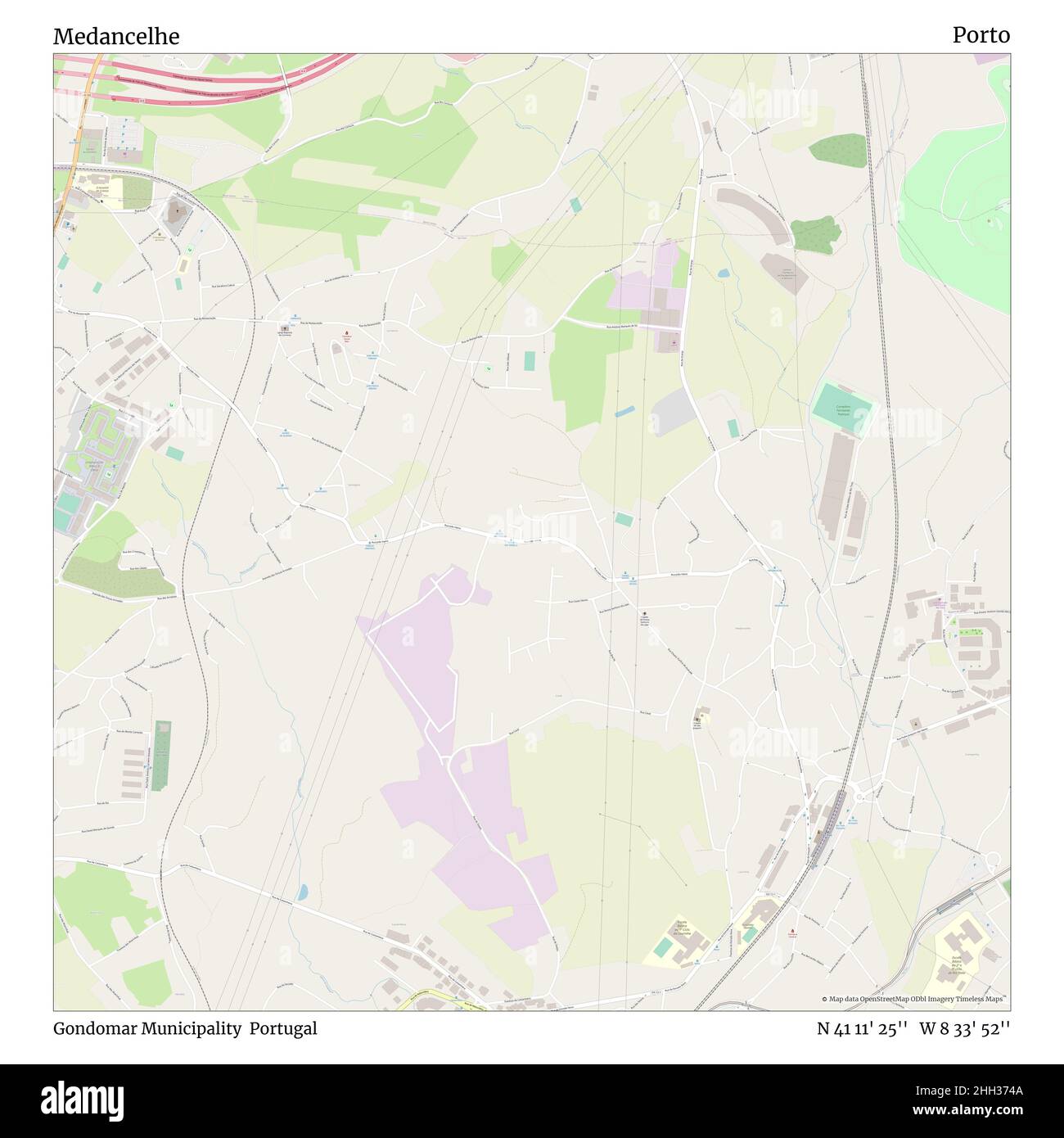 Medancelhe, Municipalité de Gondomar, Portugal, Porto, N 41 11' 25'', W ...