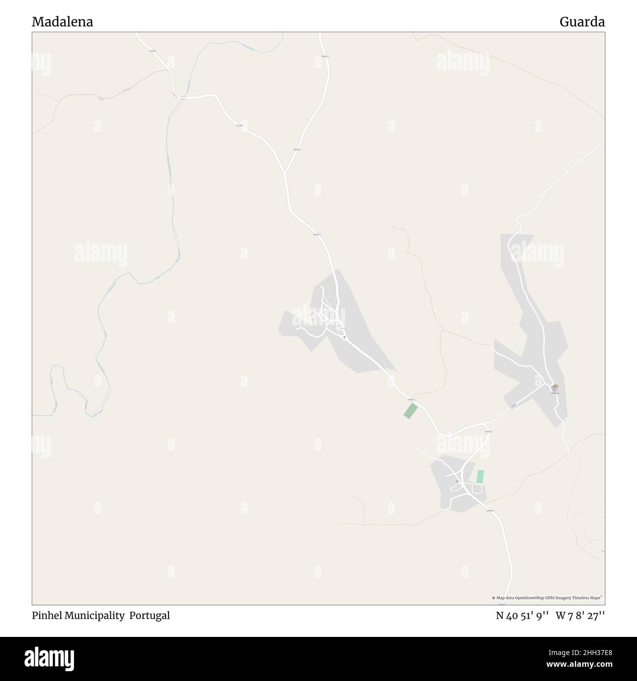 Carte du portugal pinhel Banque de photographies et d’images à haute ...