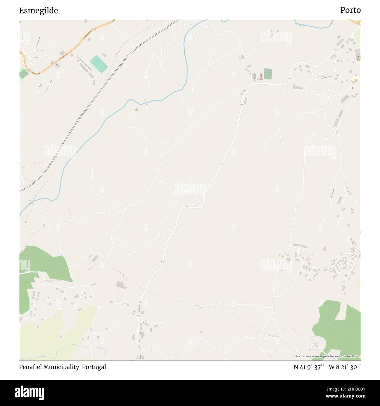 Mappa di penafiel Banque de photographies et d’images à haute ...