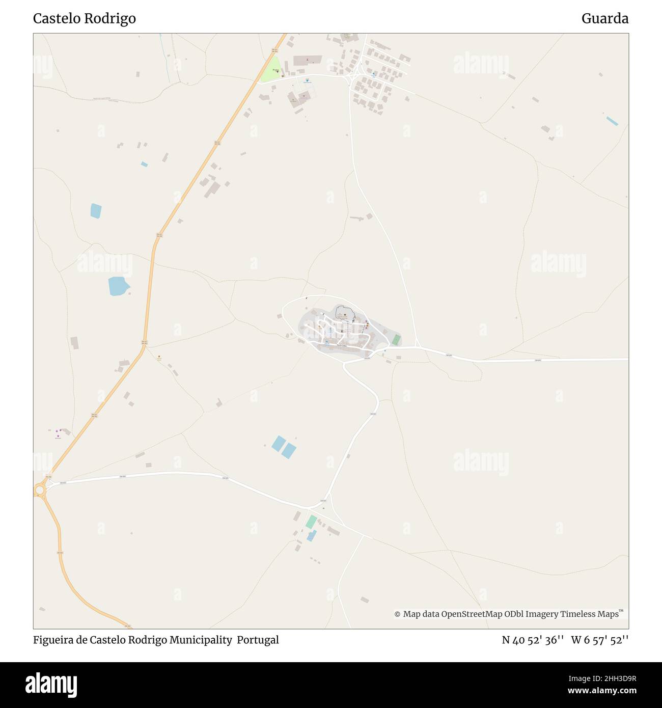 Castelo Rodrigo, Figueira de Castelo Rodrigo Municipalité, Portugal ...