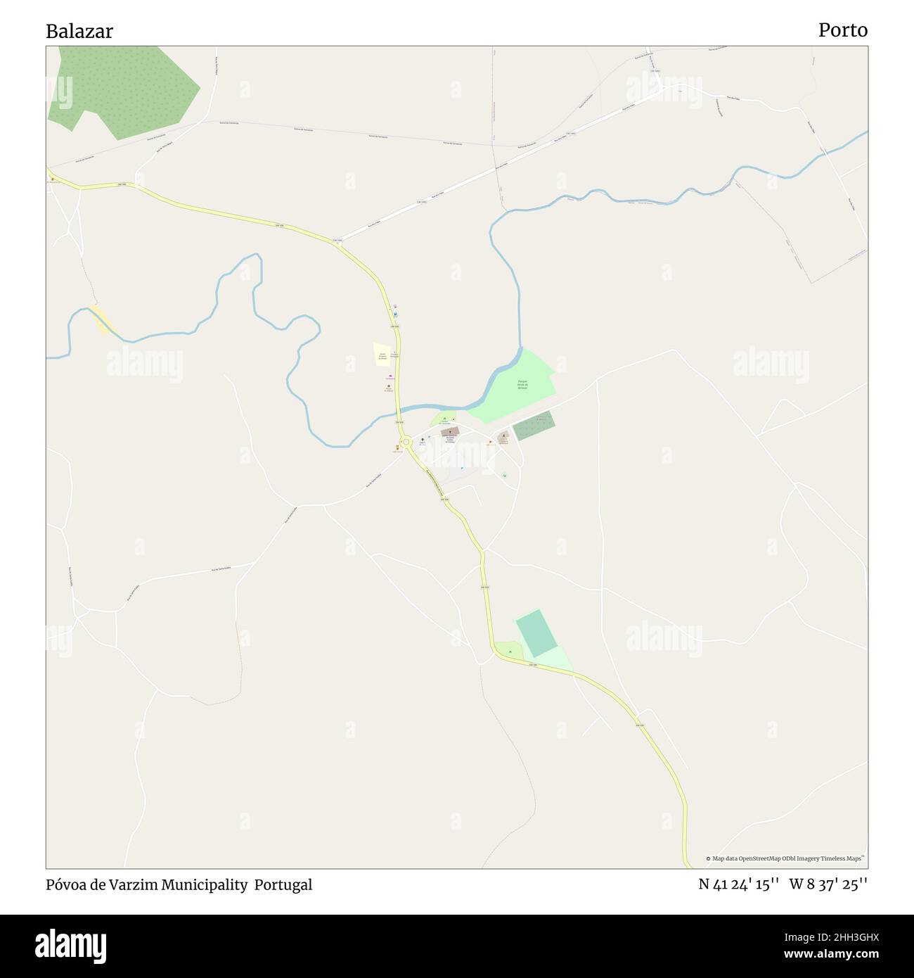 Carte de povoa do varzim portugal Banque de photographies et d’images à ...