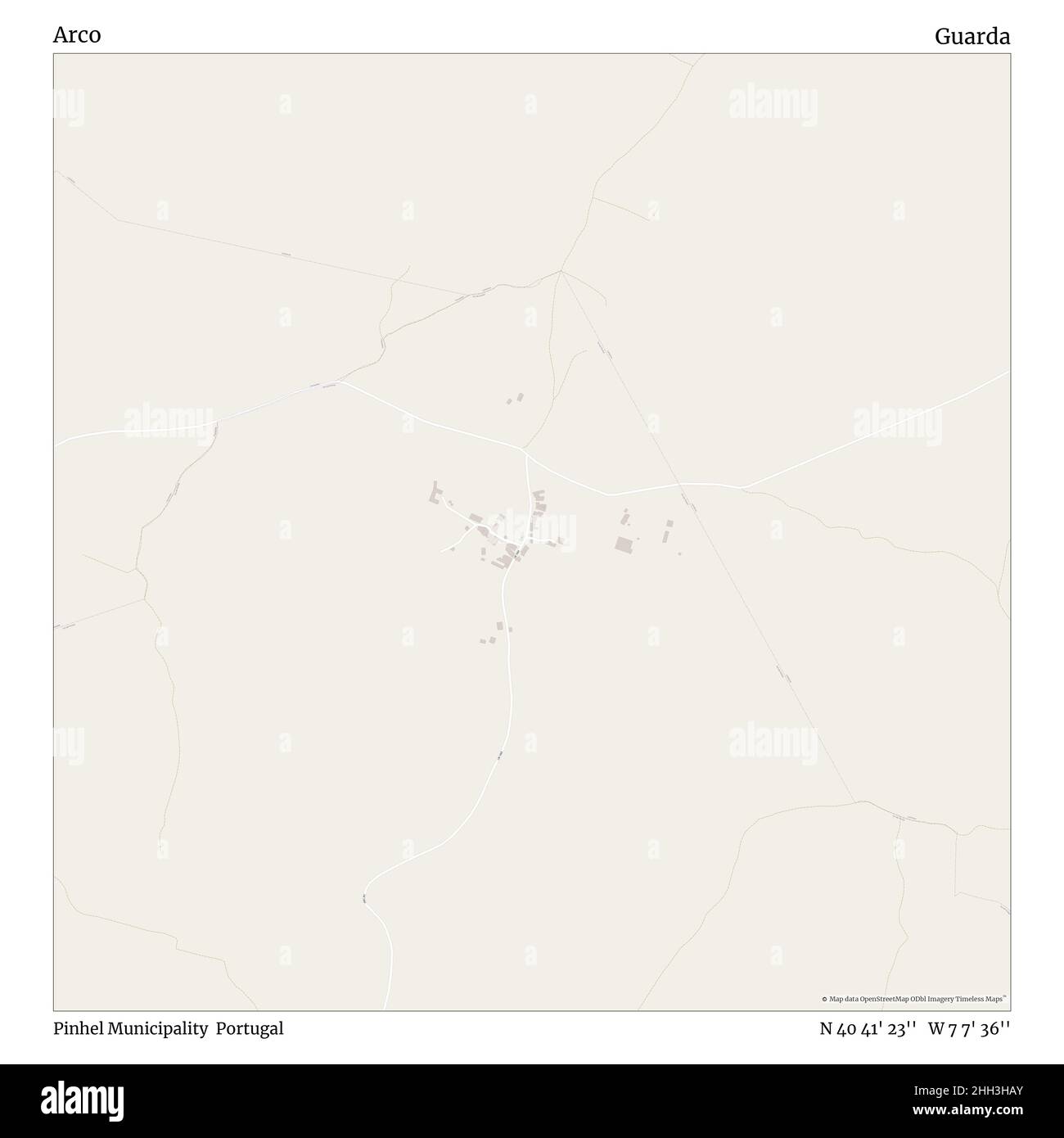 Carte du portugal pinhel Banque de photographies et d’images à haute ...