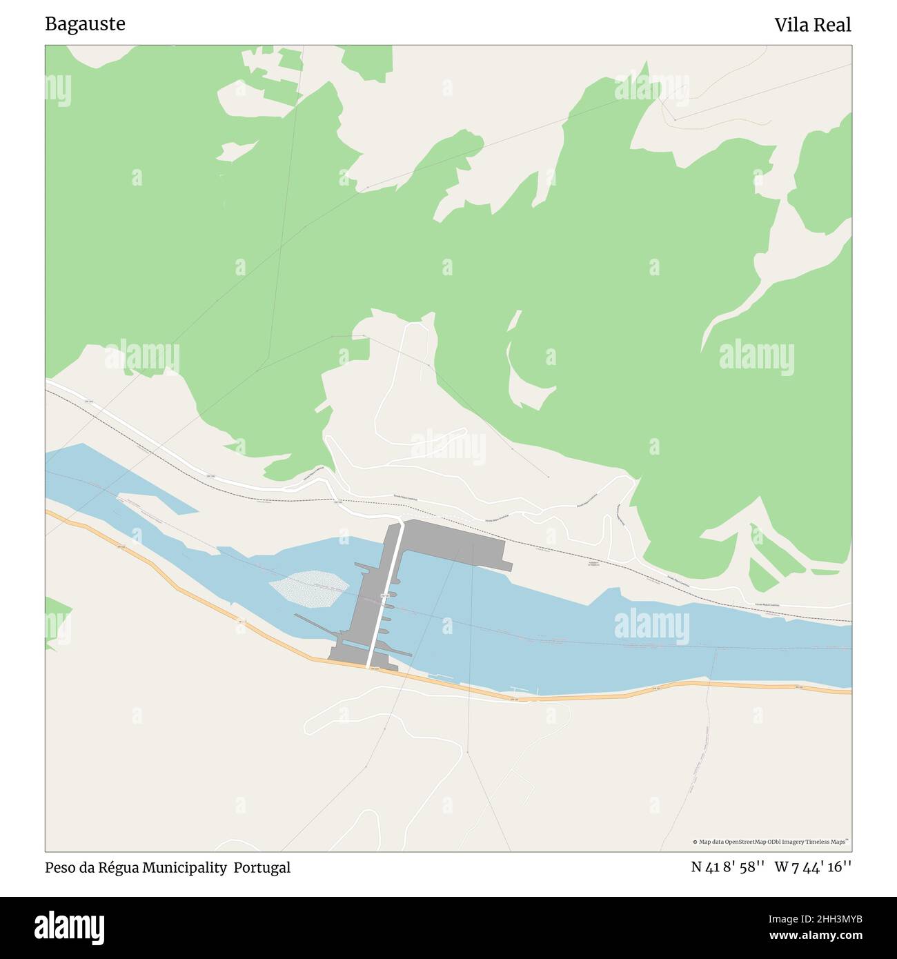 Carte du portugal peso da regua Banque d'images détourées - Alamy