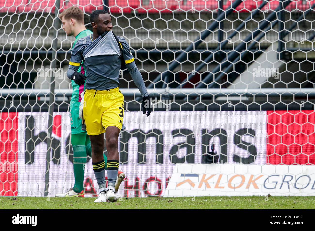 NIJMEGEN, PAYS-BAS - JANVIER 23 : Lutscharel Geertruida de Feyenoord ...