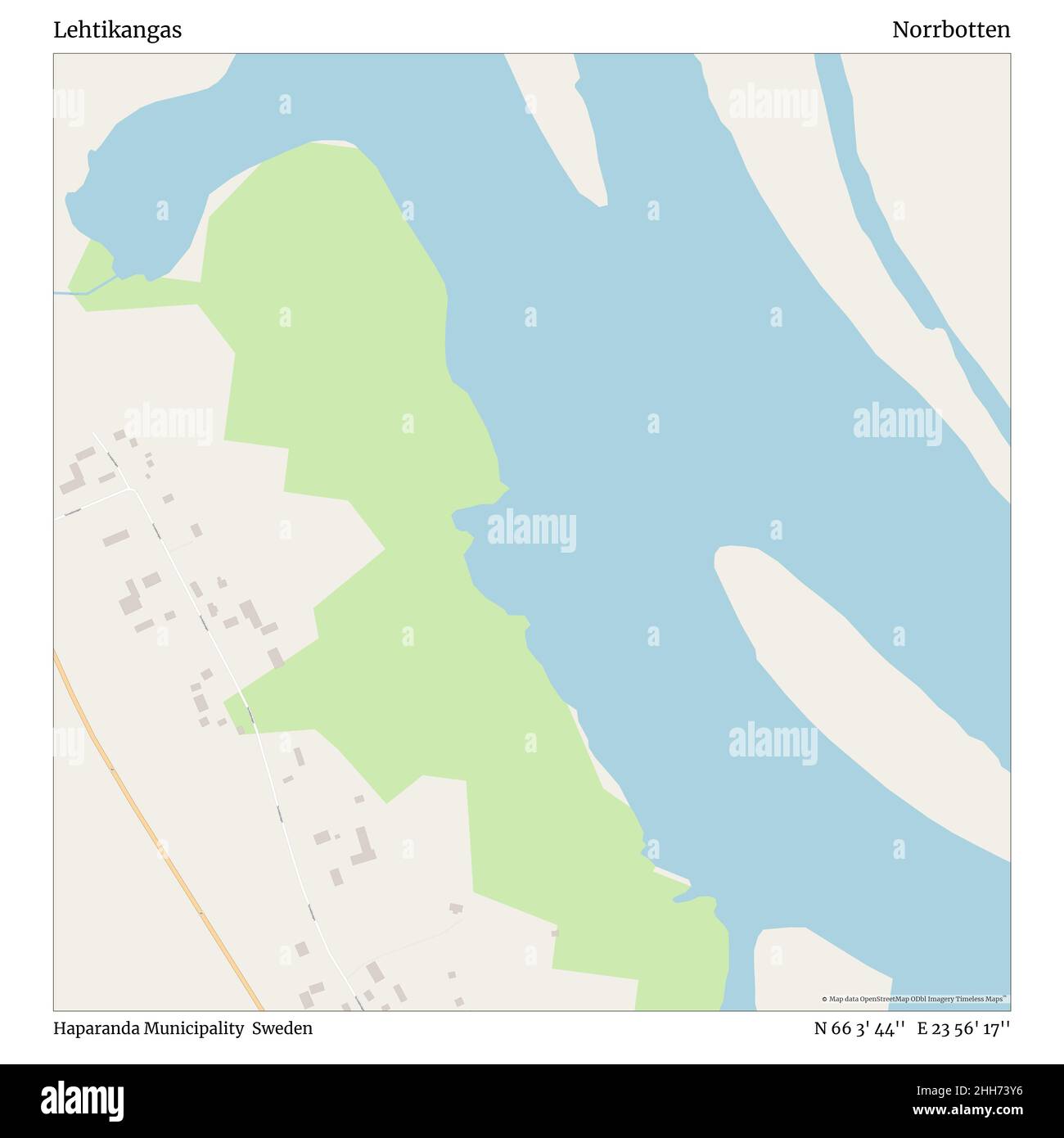 Haparanda map Banque d'images détourées - Alamy