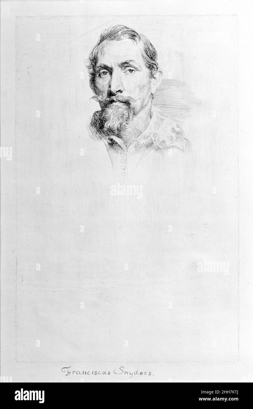 Iconographie anthony van dyck Banque d'images noir et blanc - Alamy