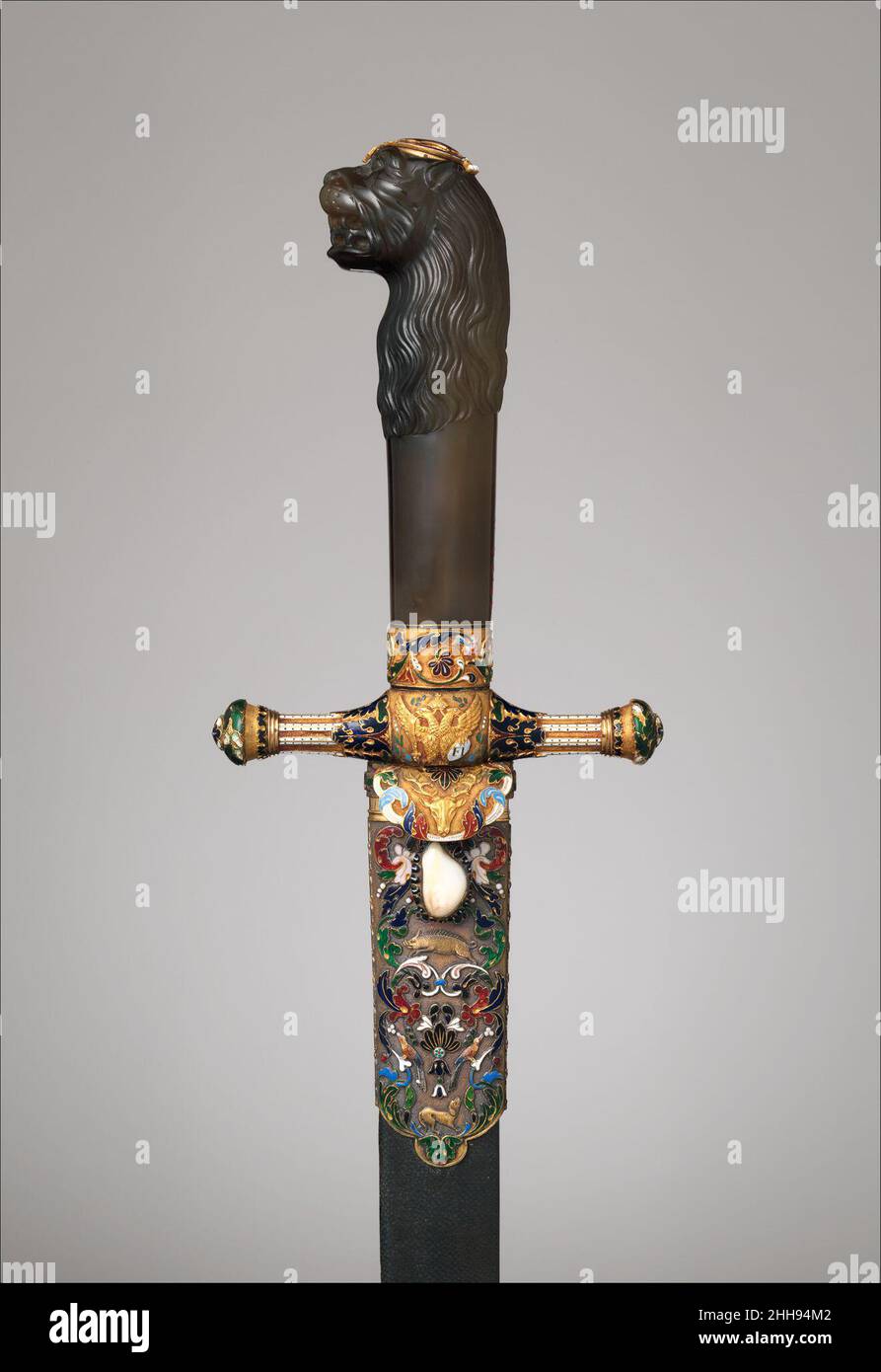 Épée de chasse ca.1825 Emanuel Pioté autrichien cette épée richement ...