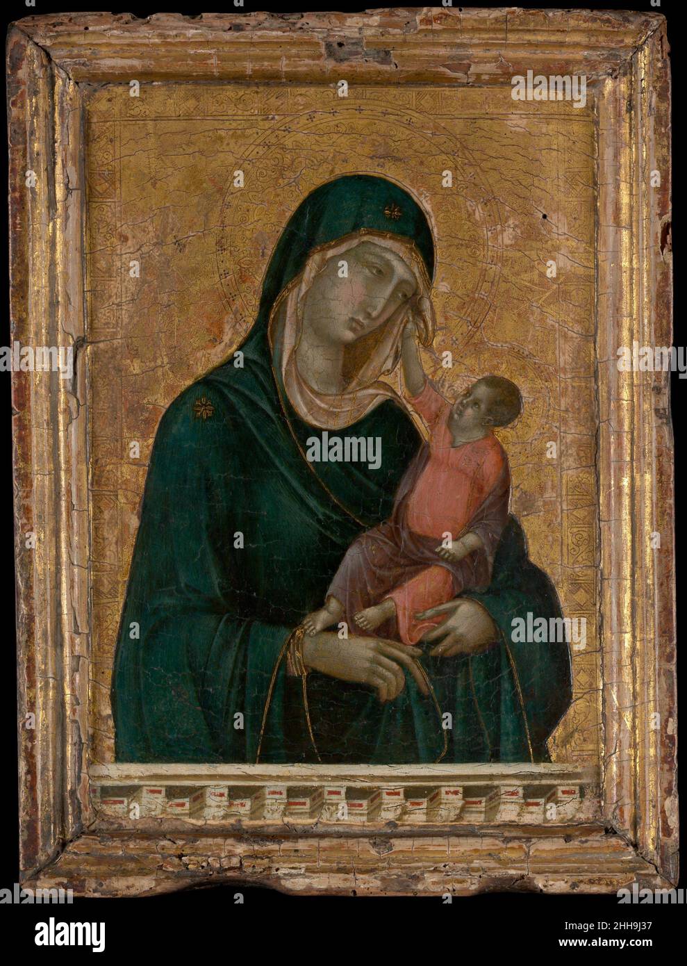 Madonna et l'enfant ca.1290–1300 Duccio di Buoninsegna Italien cette ...