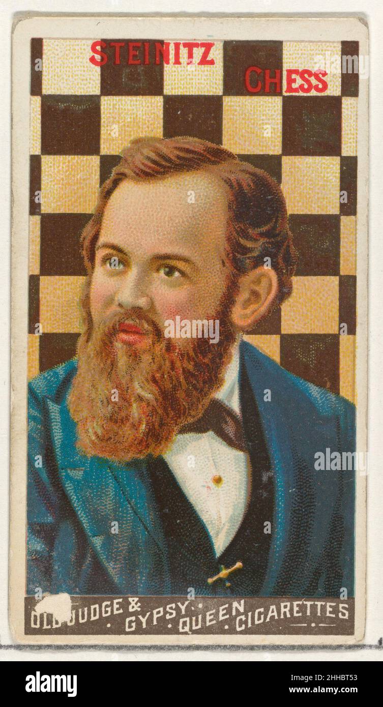 Steinitz, Chess, de la série Goodwin Champion for Old Judge and Gypsy ...