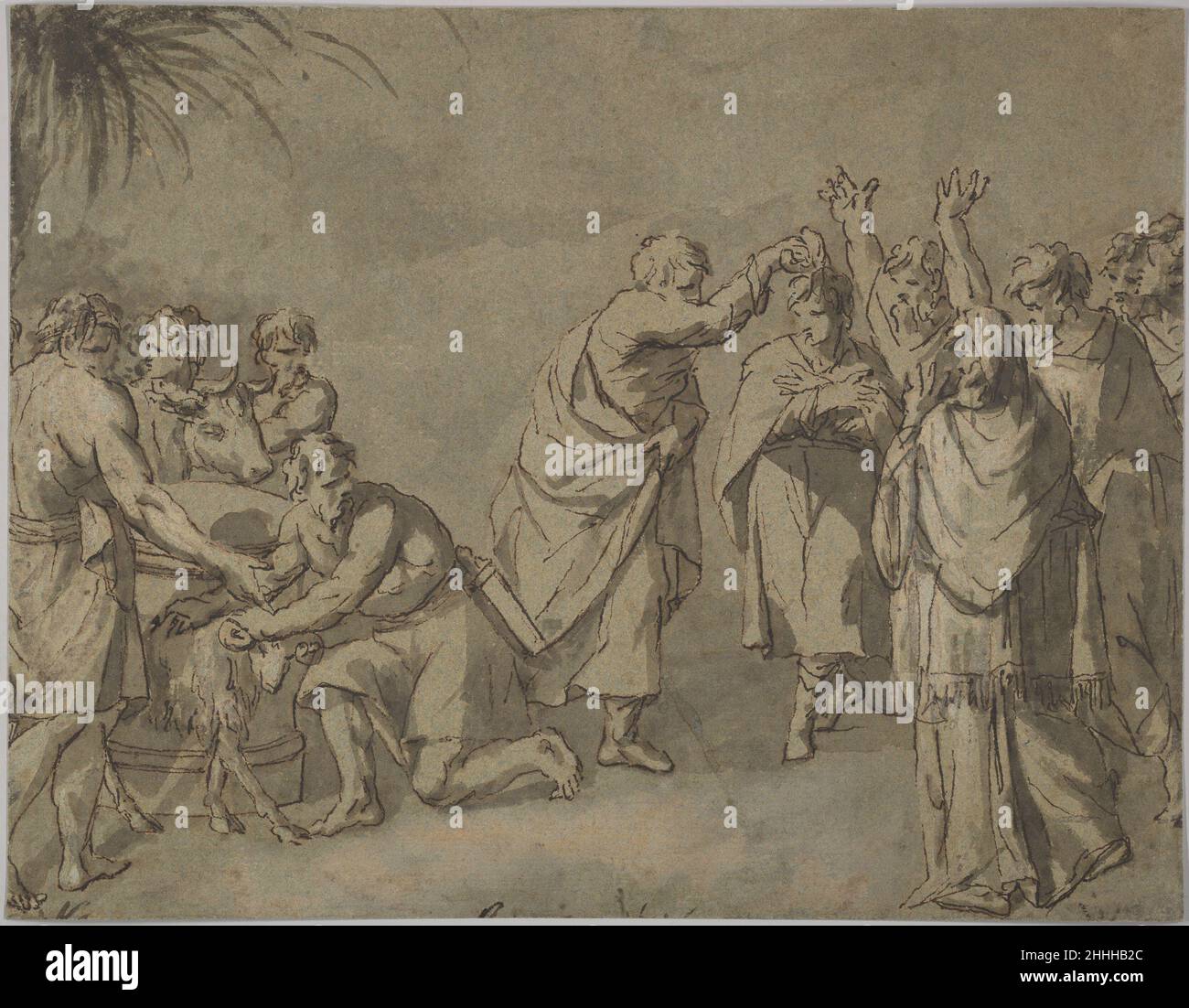 Le retour de Joseph 1720–70 John Michael Rysbrack Flamand ce dessin ...