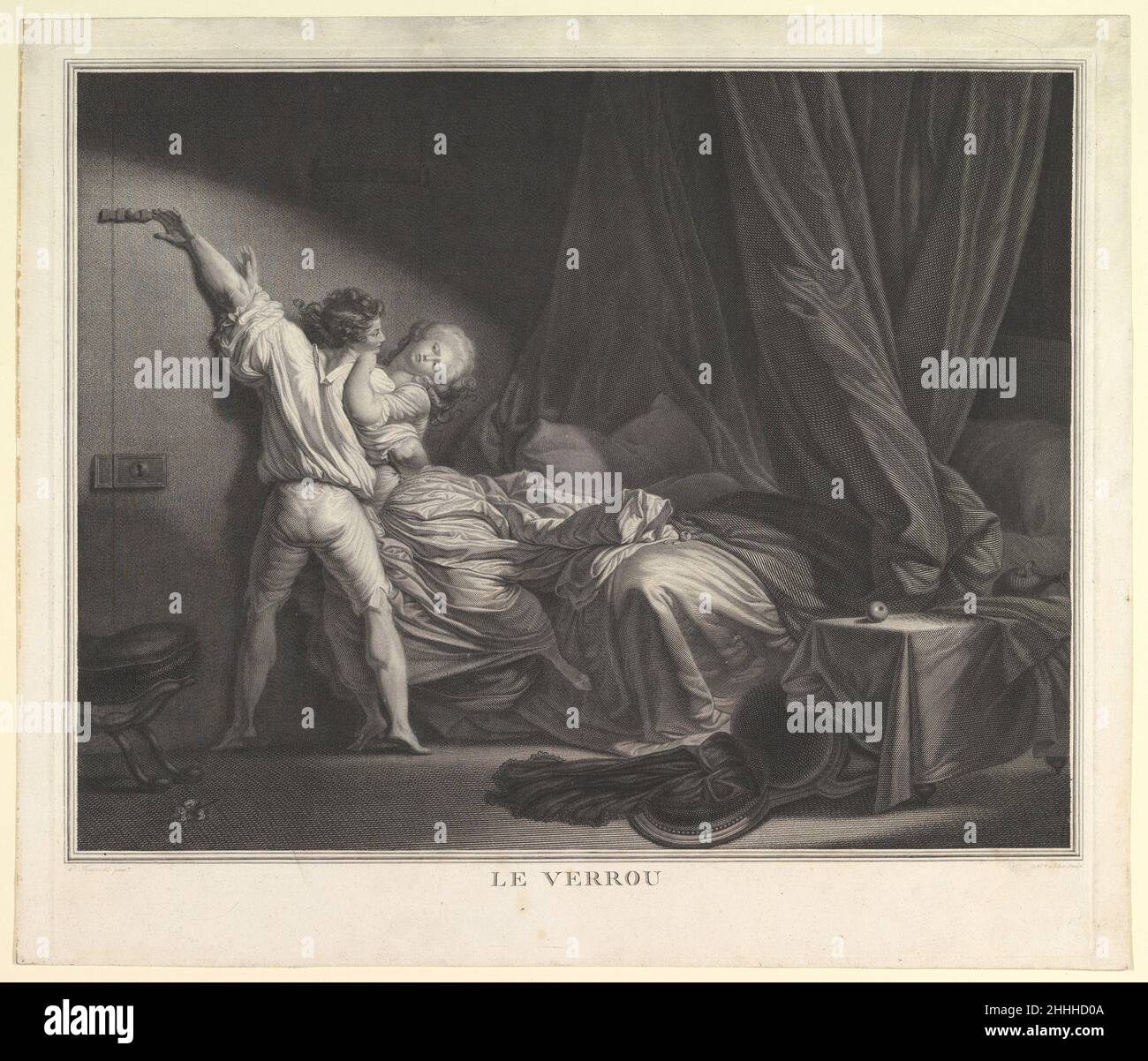 Le Verrou n.d.Après Jean Honoré Fragonard Français.Le Verrou 369382 ...
