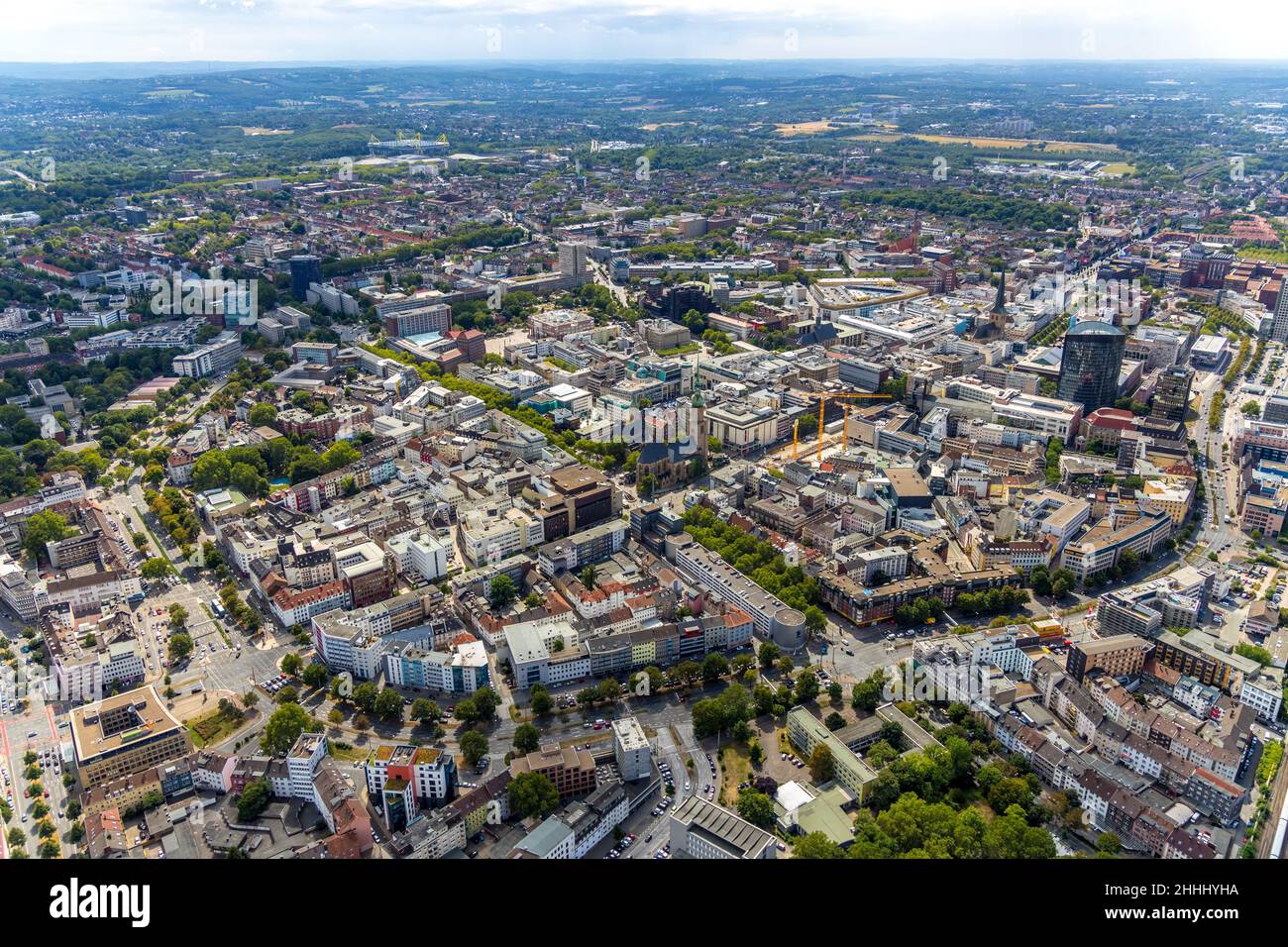 View of dortmund city Banque de photographies et d’images à haute ...