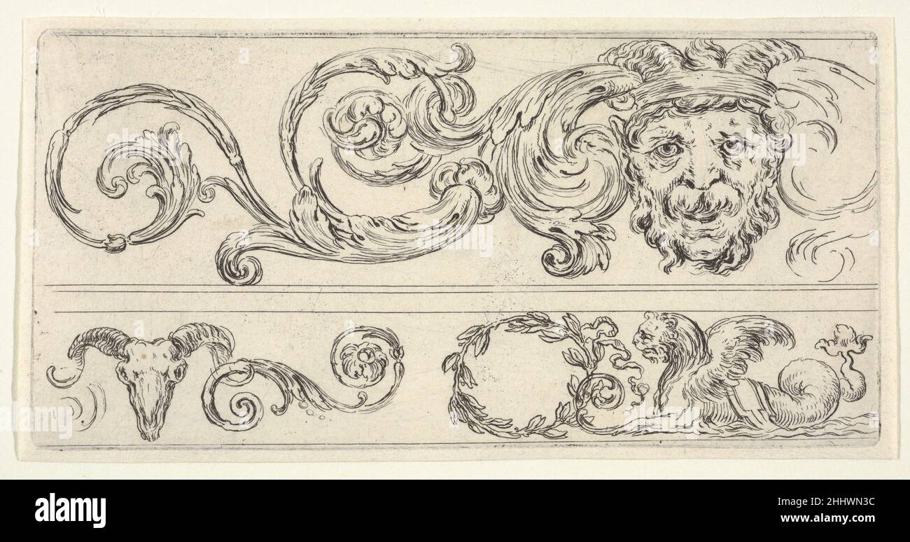 Feuillages et grotesques Banque de photographies et d’images à haute ...