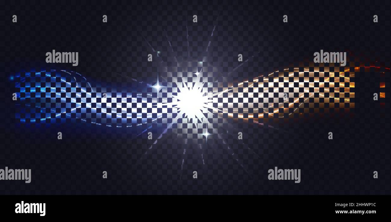 Flux lumineux Banque d'images vectorielles - Alamy