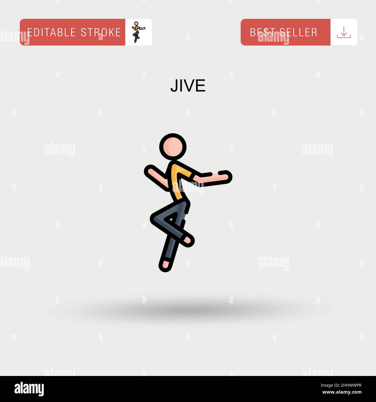 Jive dance Banque de photographies et d’images à haute résolution - Alamy