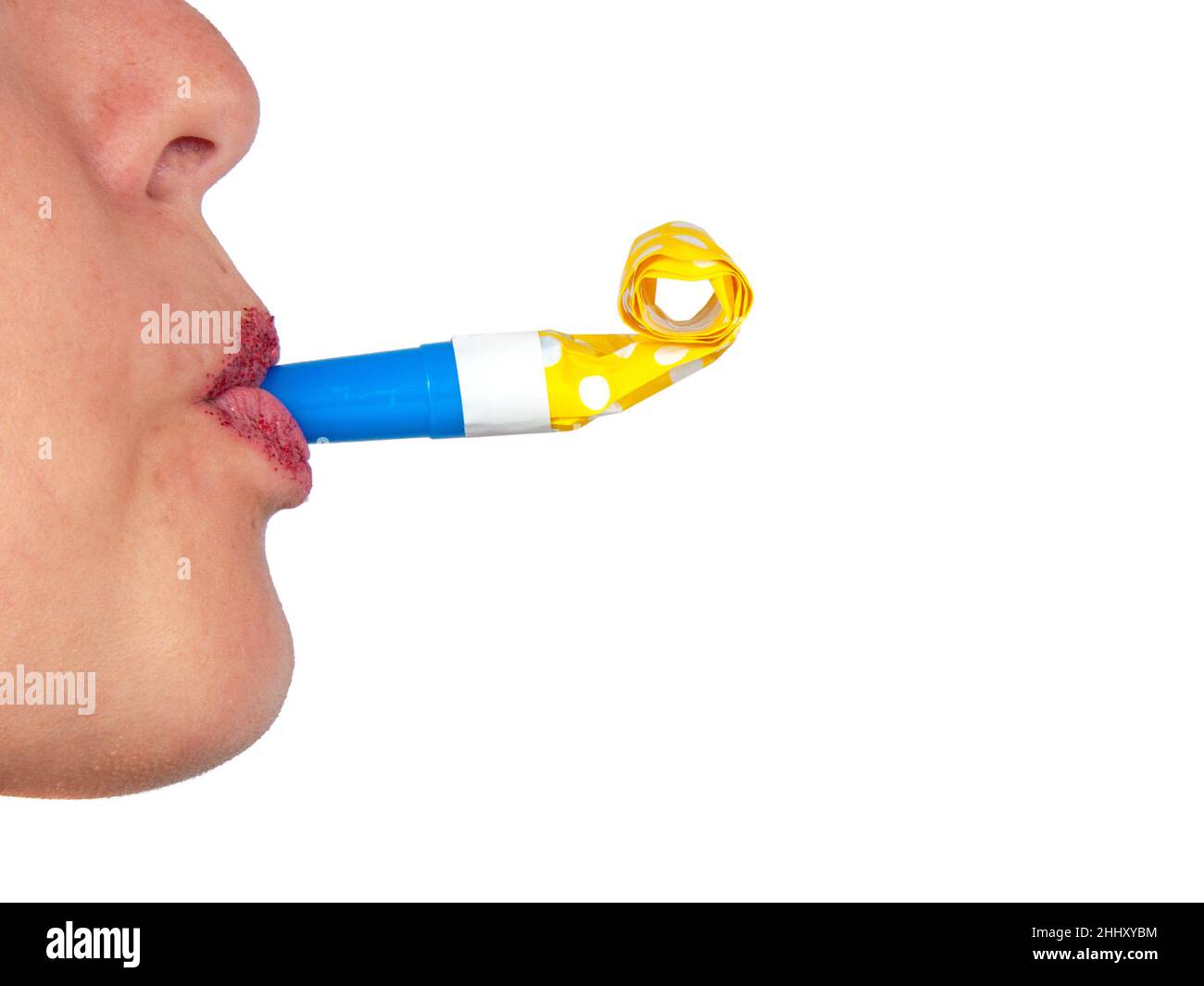 Sifflet fête Banque de photographies et d’images à haute résolution - Alamy