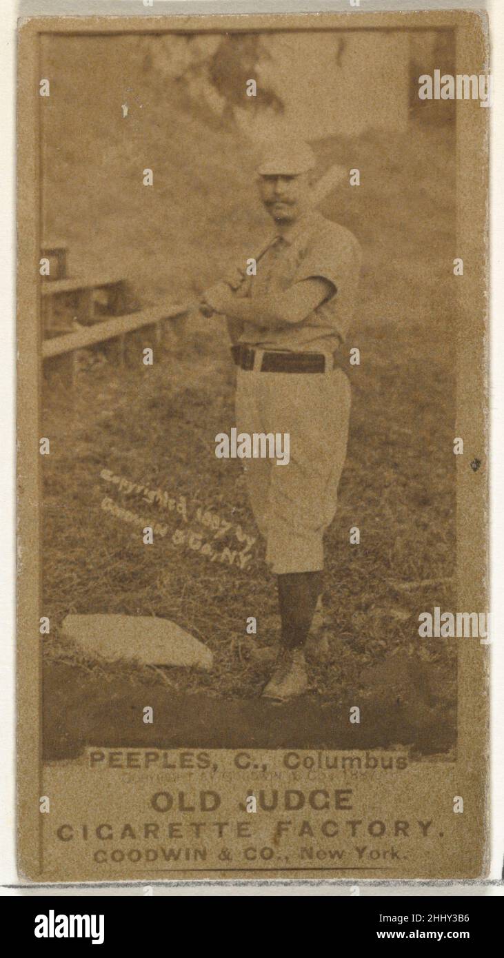 James Elsworth 'Jimmy' People, Catcher, Cleveland, de la série Old ...