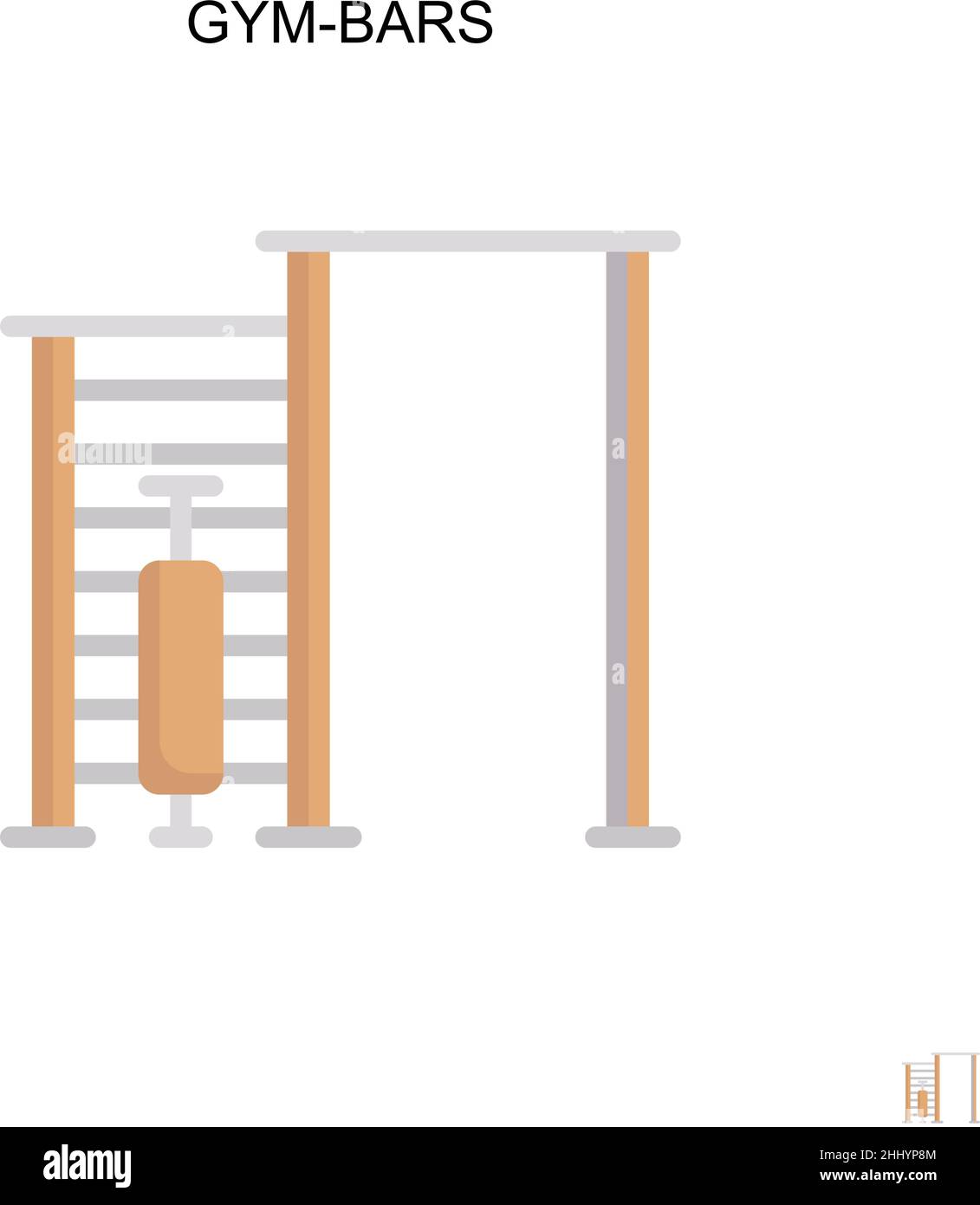 Musculation talc Banque d'images vectorielles - Alamy