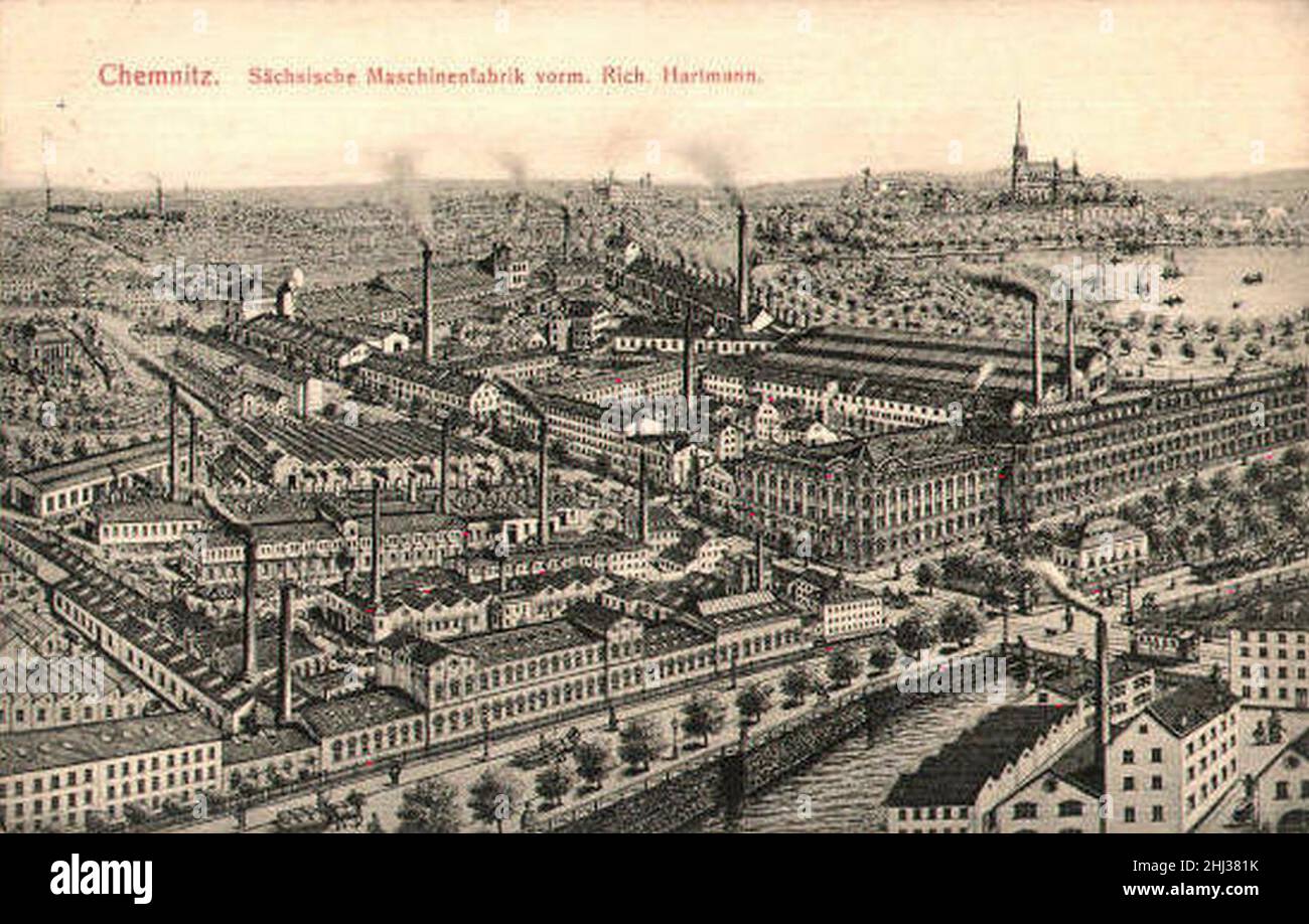 sachsische-maschinenfabrik-banque-de-photographies-et-d-images-haute