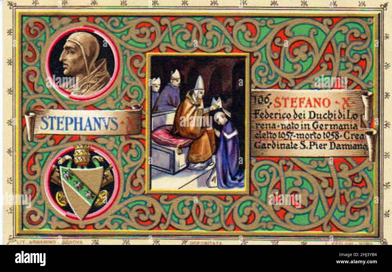 Stephanus ix Banque de photographies et d’images à haute résolution - Alamy