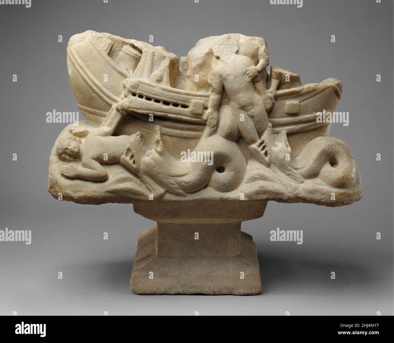 Base de table avec Jonas avalé et Cast Up par le Big Fish début 300s ...