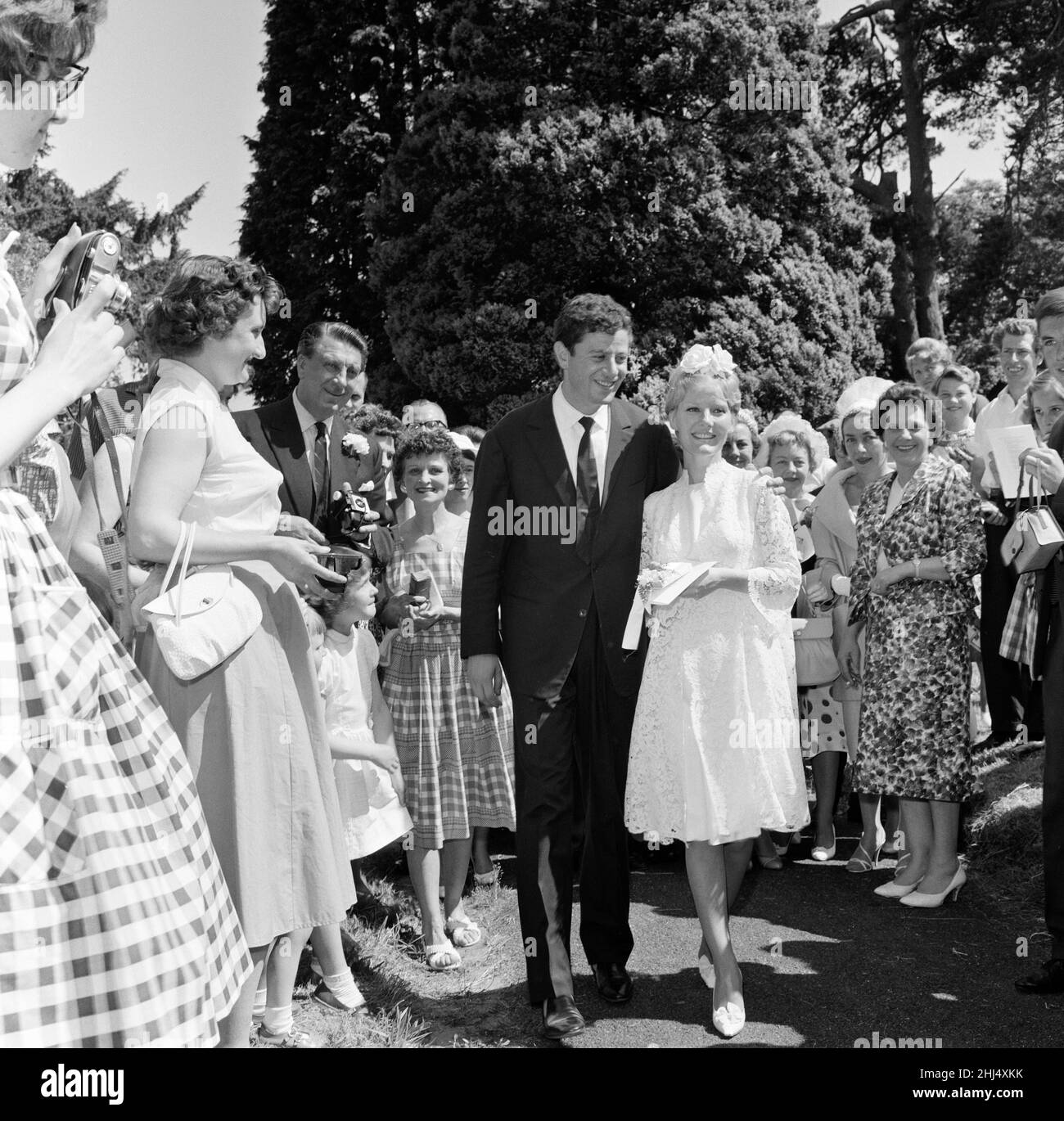 Second wedding for petula clark Banque de photographies et d’images à ...