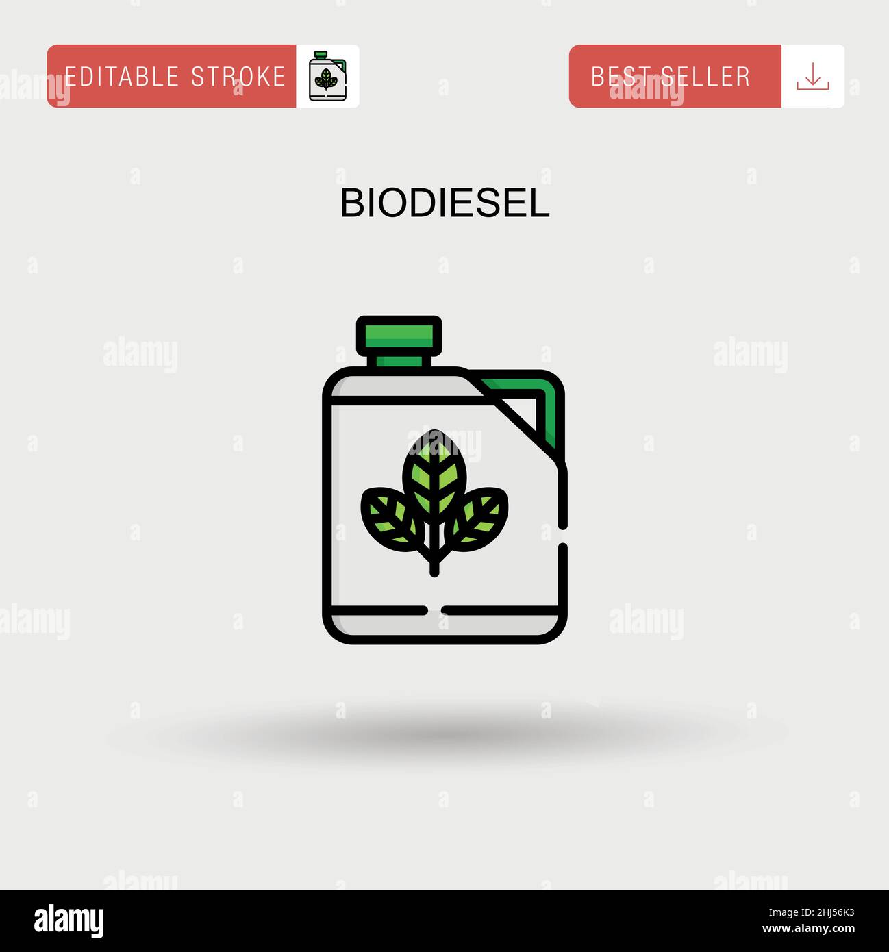 Biodiesel plant Banque d'images vectorielles - Alamy