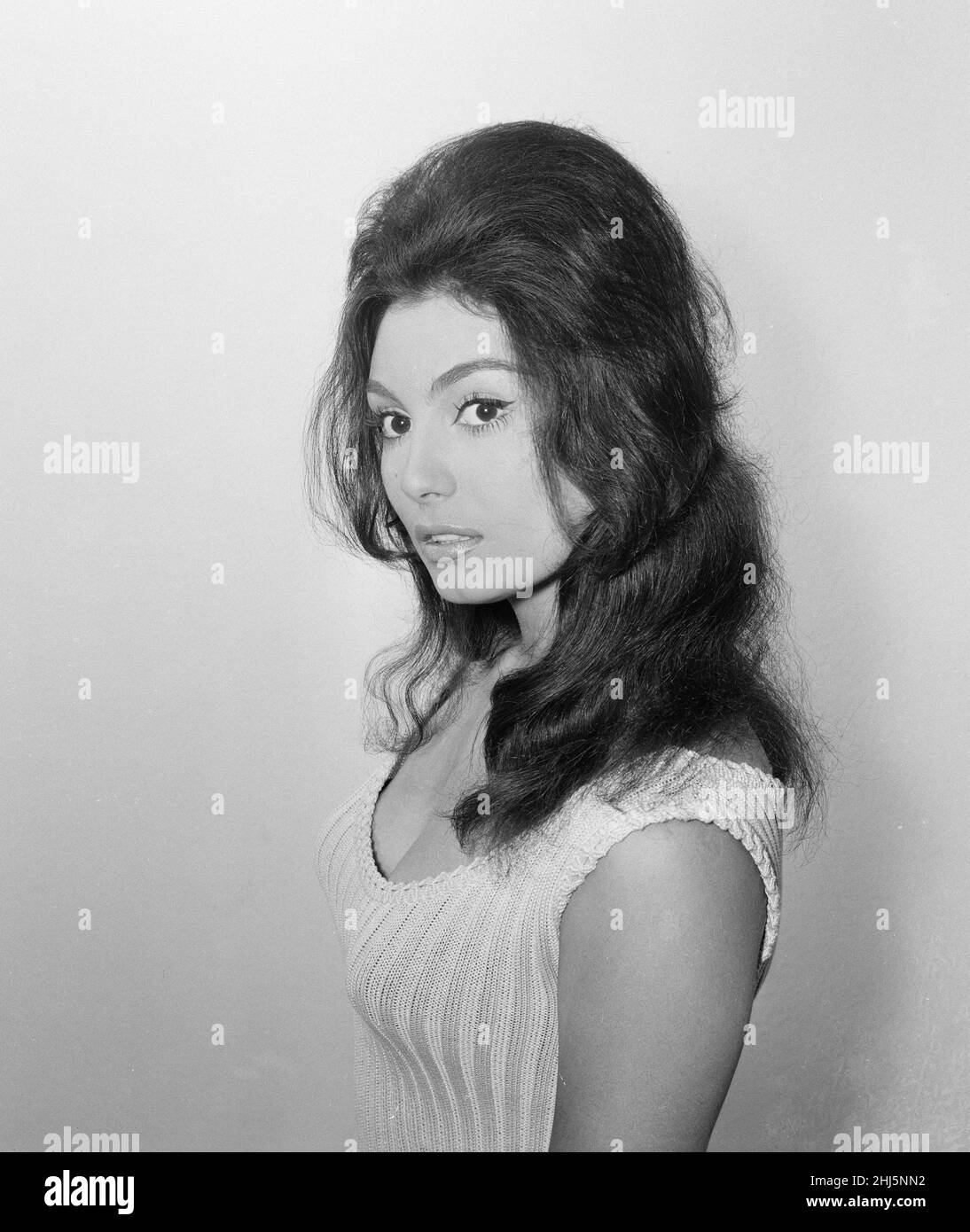 Actrice italienne rosanna schiaffino Banque d'images noir et blanc - Alamy
