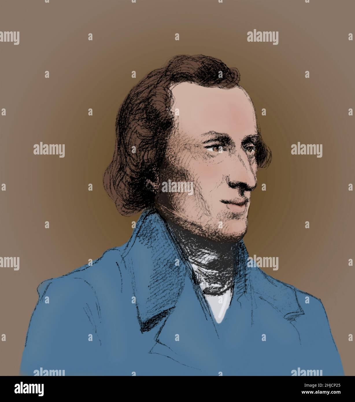 FR√©d√©ric Fran√ßois Chopin (1 mars 1810 - 17 octobre 1849) est un compositeur polonais, un ...