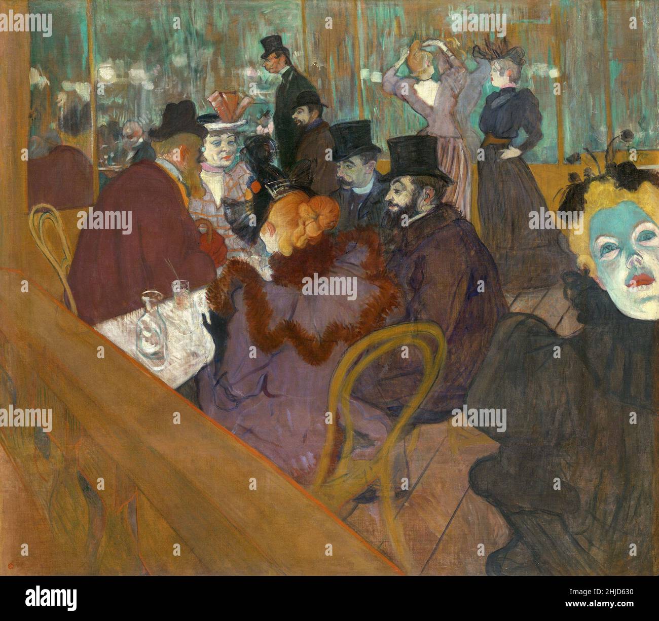 Peinture de henri de toulouse lautrec Banque de photographies et d ...