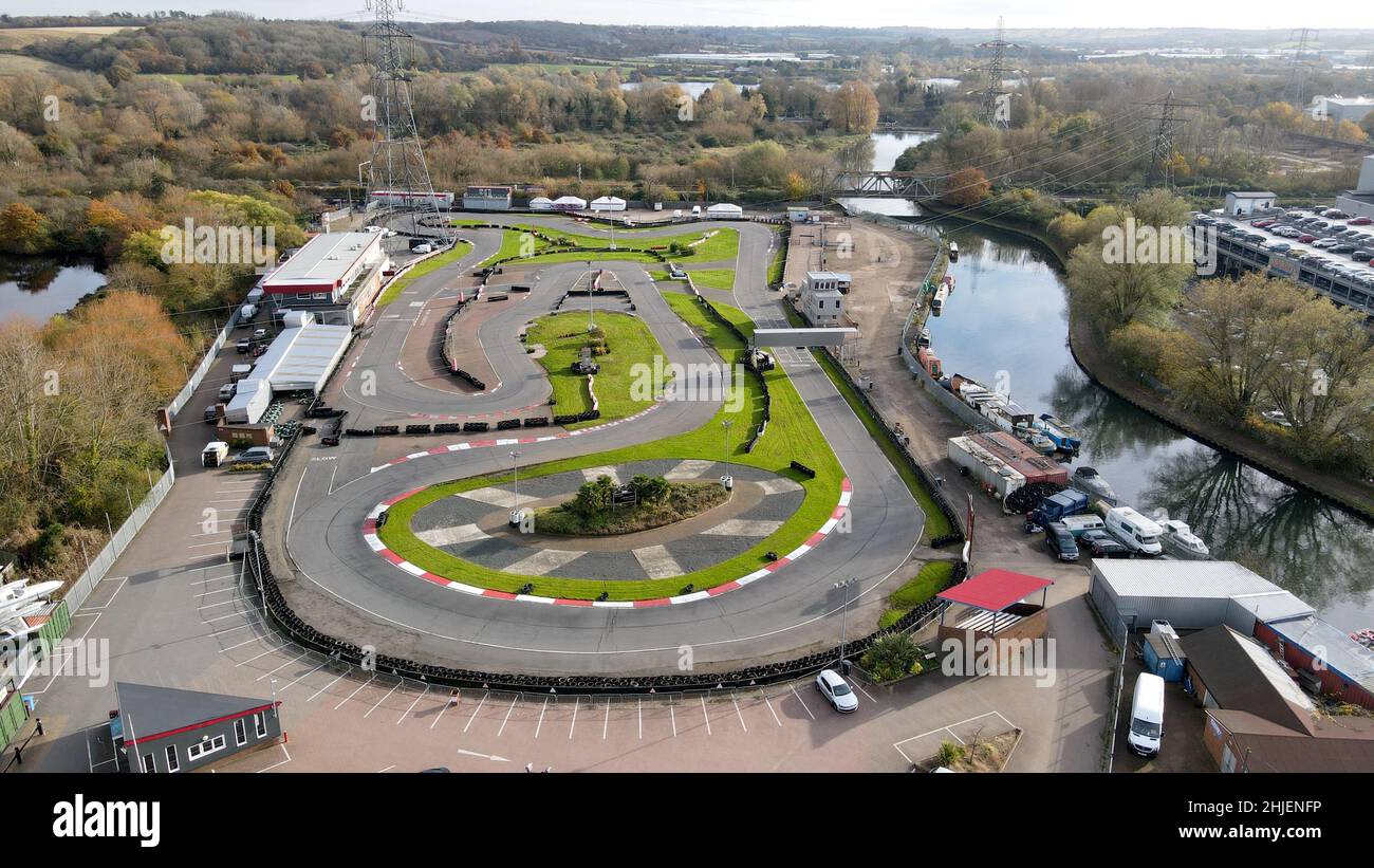 Circuit de kart Banque de photographies et d’images à haute résolution ...