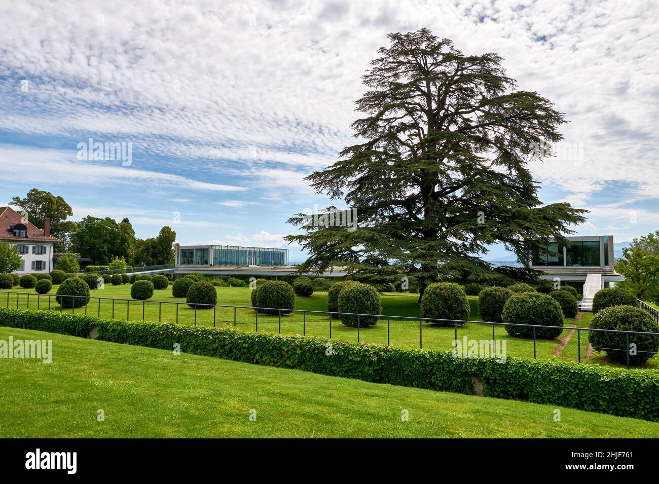 Drapeau de nyon Banque de photographies et d’images à haute résolution ...
