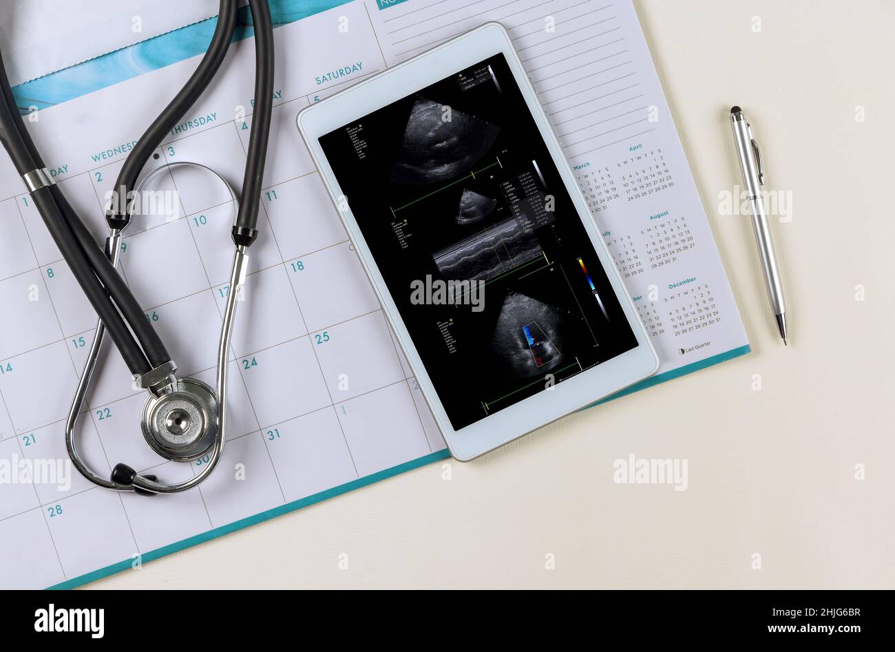 Examen cardiaque Banque de photographies et d’images à haute résolution ...