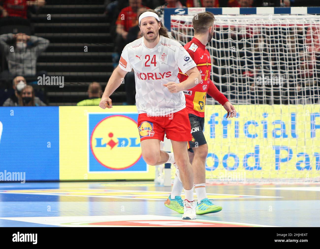 Mikkel Hansen Handball Banque d'image et photos - Alamy