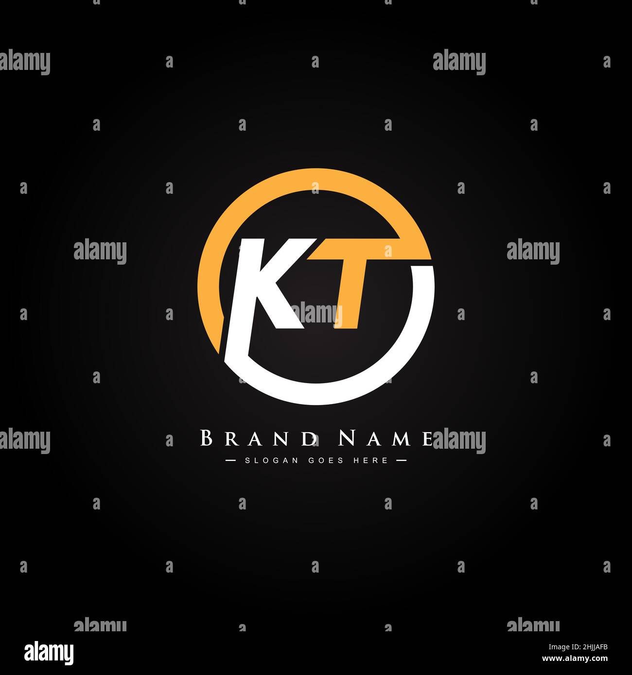 Letter Kt Logo Banque d'image et photos - Alamy