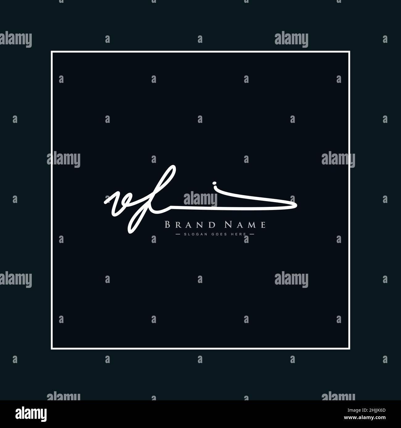 Symbole vf Banque d'images vectorielles - Alamy