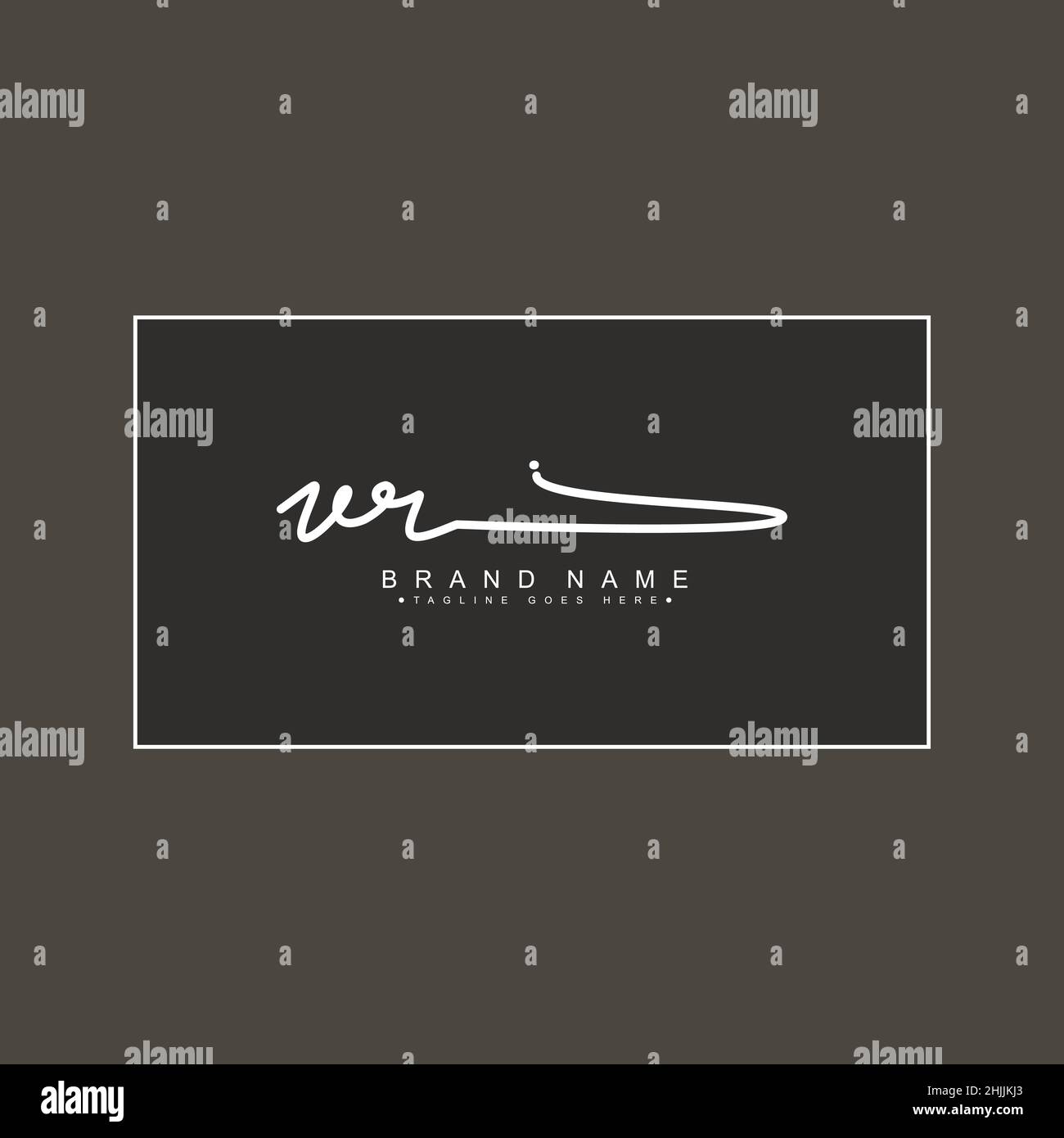 Signature vr Banque de photographies et d’images à haute résolution - Alamy