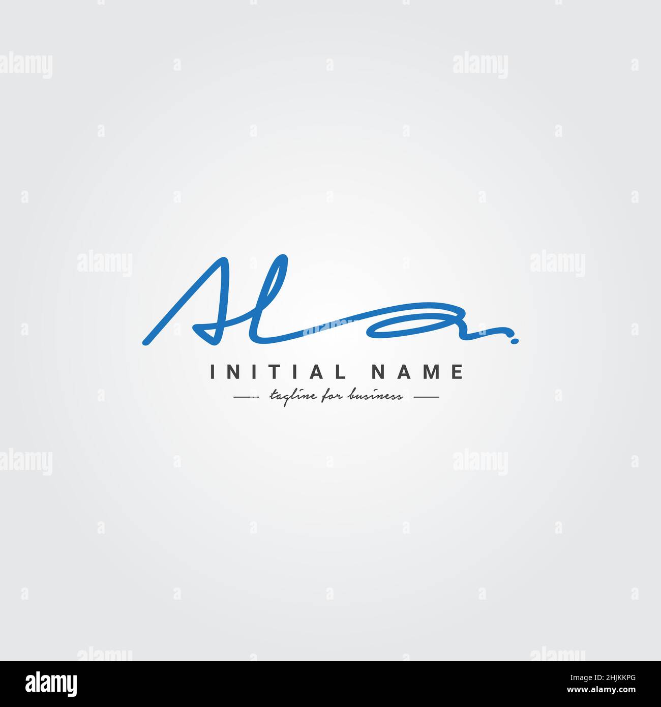 Vectores iniciales de al logo vector Banque de photographies et d ...