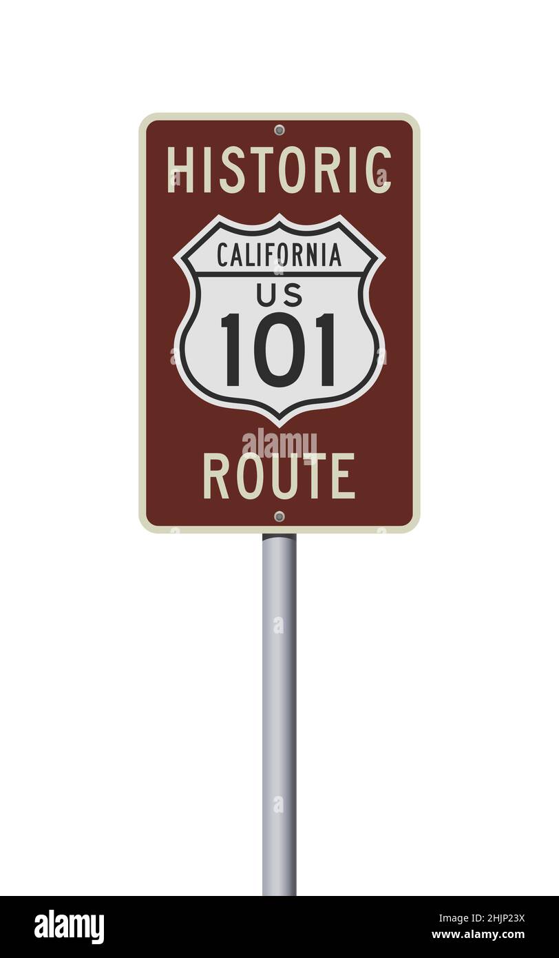 Route 101 california Banque d'images vectorielles - Alamy