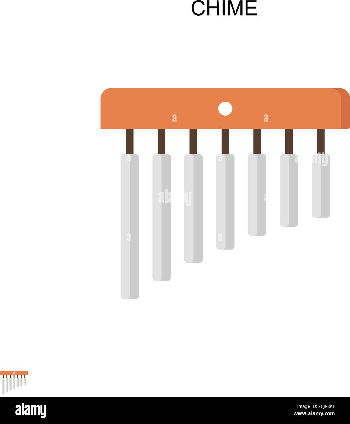 Carillon japonais Banque d'images vectorielles - Alamy