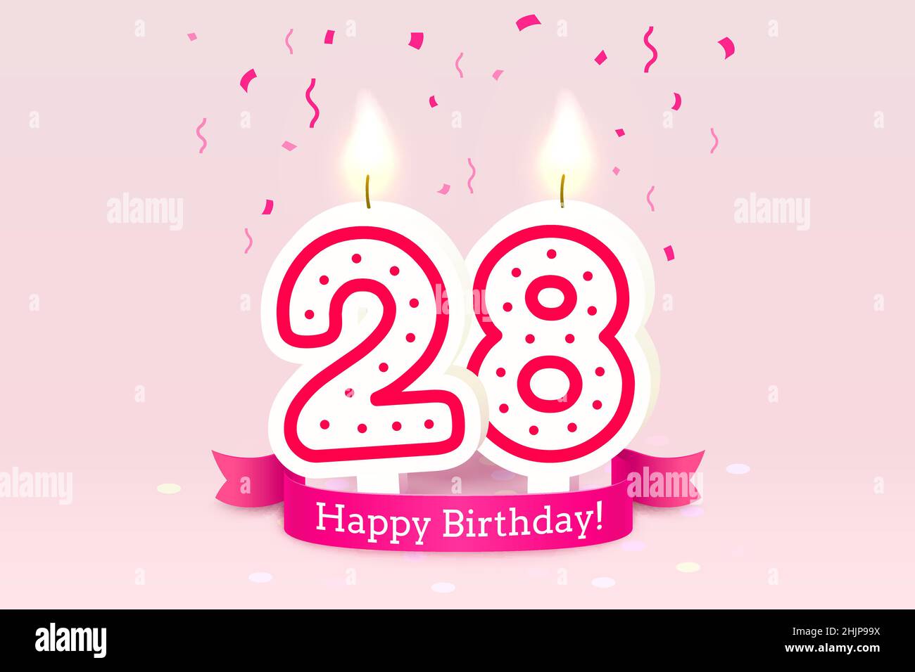 Anniversaire 28 ans Banque de photographies et d’images à haute ...