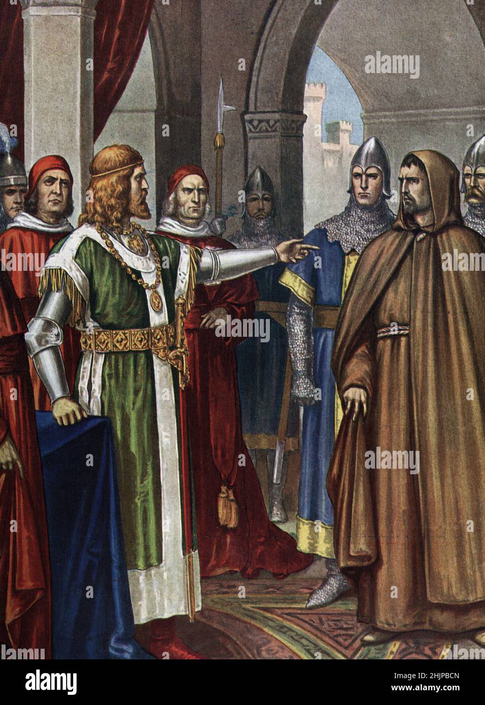 L'empereur Germanique Frederic Barberousse (Frederic Ier de ...