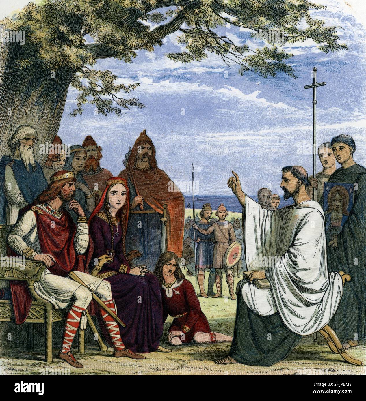 Anglo saxon king ethelbert Banque de photographies et d’images à haute ...