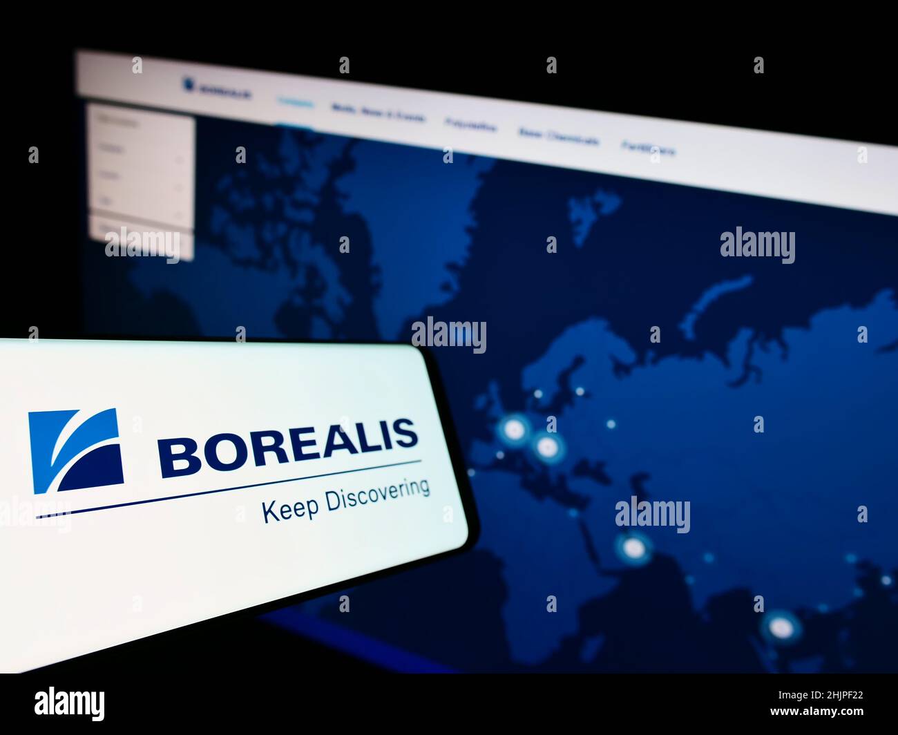 Borealis ag entreprise chimique Banque de photographies et d’images à haute résolution - Alamy